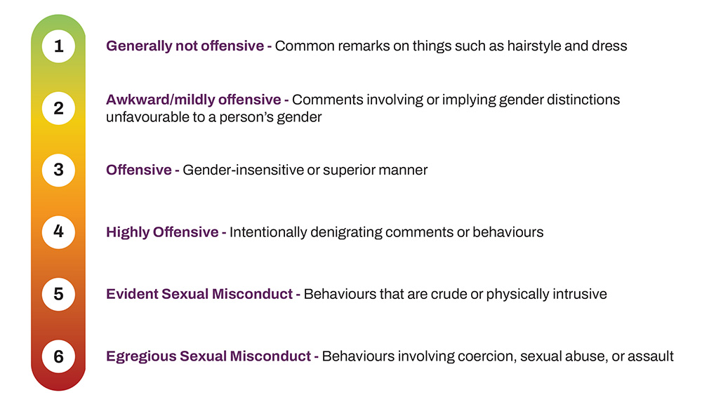 What are examples of workplace sexual harassment? - Safer Places NB
